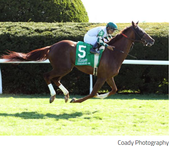 Channel Maker uses Elkhorn to show he still has winning class