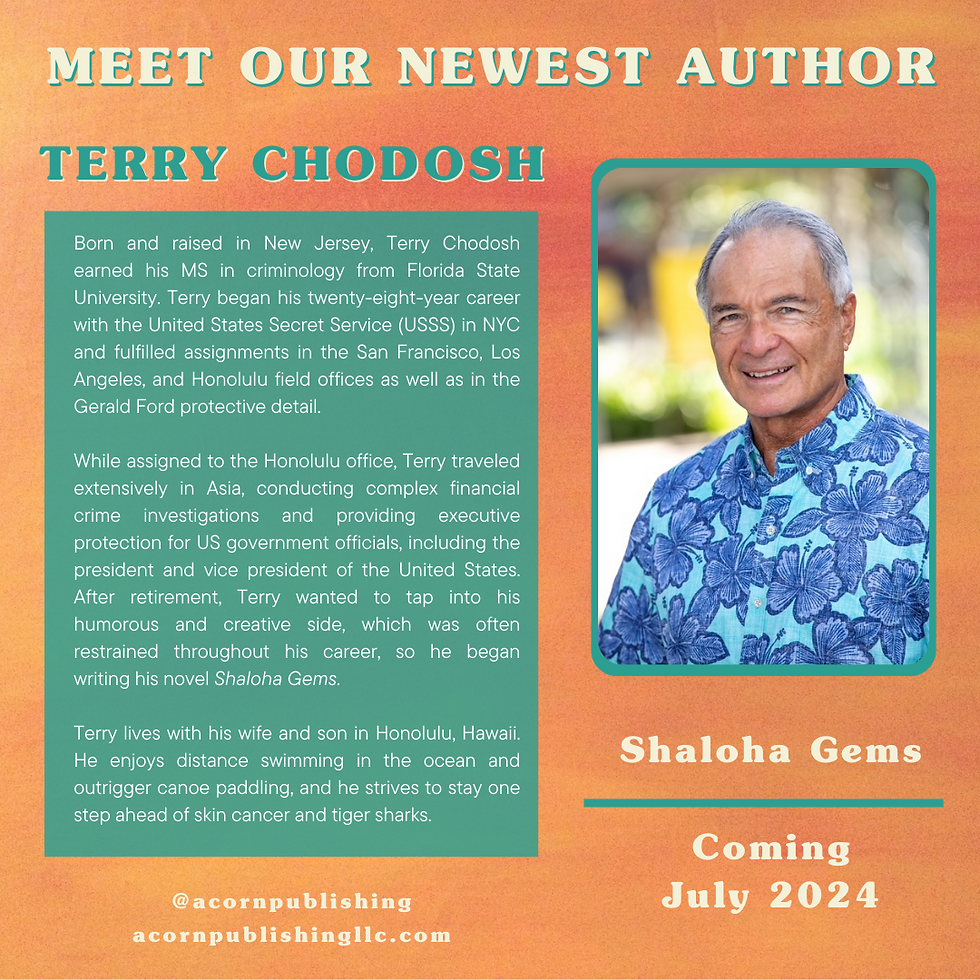 Meet Our Newest Author—Terry Chodosh!