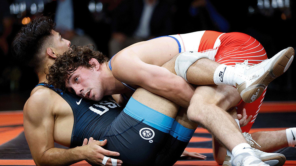 Jesse Mendez tops Andrew Alirez in battle of NCAA champions at 2024 ...
