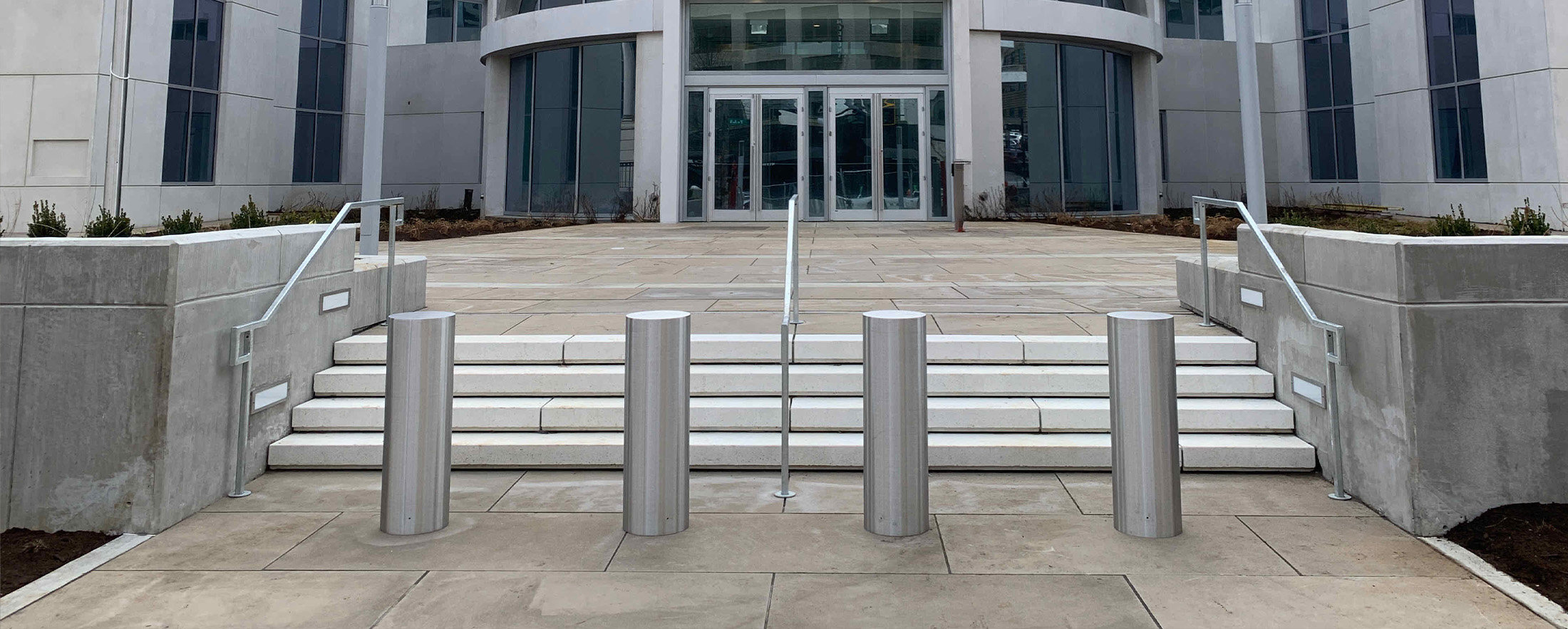 Sloan Fixed Bollard, M30/P1 - Shallow | Sloan Security Group