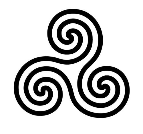 Triple Spiral Celtic Symbols, Sacred Geometry, Life Cycles, Ancient ...