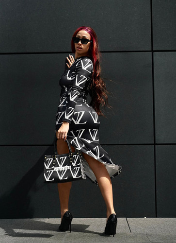 ZEBRA VZ by VAVA ZADI – Luxury Stretchy Summer Dress | Vava Zadi