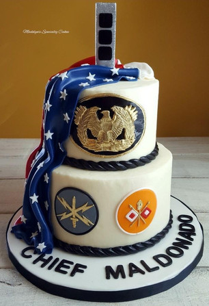 Custom Military Promotion Cakes | Madelyn's Specialty Cakes