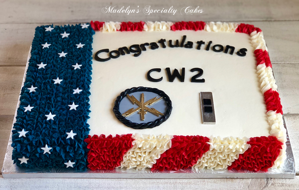 Custom Military Promotion Cakes | Madelyn's Specialty Cakes