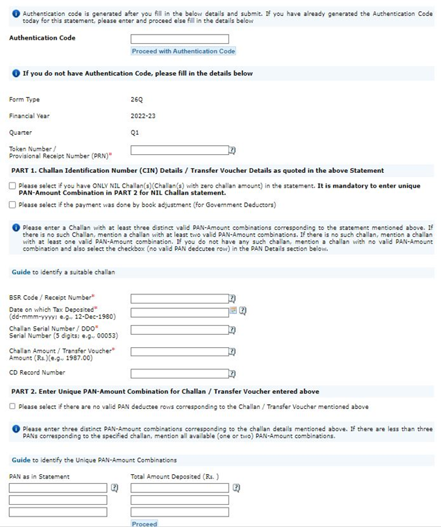 Form 16A: How to Generate and Download Form-16A from Traces