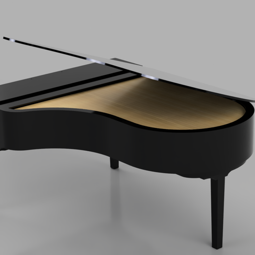 Hovering Panel for 84-inch Estimate | Keyhole Piano Shells