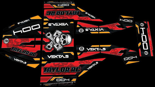 Kraken Vekta.5 - Custom Wrap Design & Print Service | UberRC.com