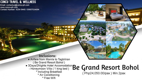Be Grand Resort Bohol Package | VoyagerPH