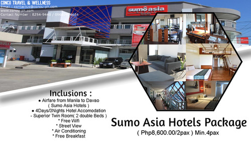 Sumo Asia Hotels Package | VoyagerPH
