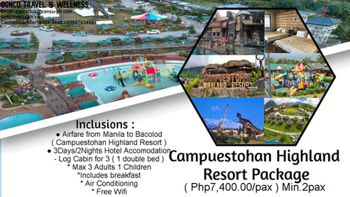 Campuestohan Highland Resort Package | VoyagerPH