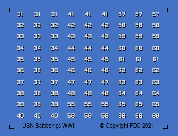 USN Battleship Hull Numbers 1-2400 | flightdeckdecals2400