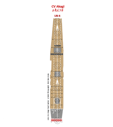 IJN04 CV Akagi: Pearl Harbor | flightdeckdecals2400