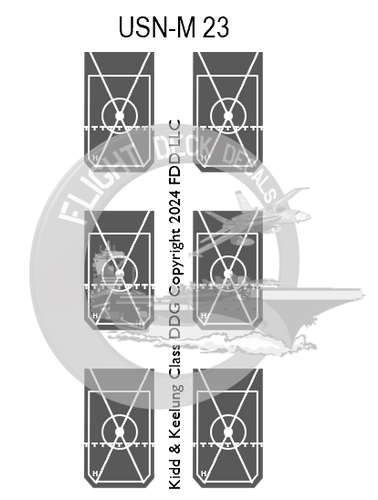 Kidd & ROC Kee Lung Class DDG 1-2400 | flightdeckdecals2400