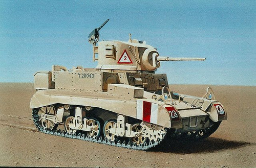 6mm British Armoured RAC & "Crusader: variant stripes ...