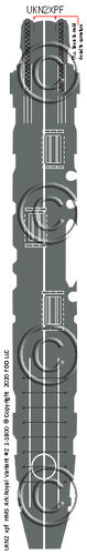 HMS Ark Royal Variant #2 1-1800 scale | flightdeckdecals2400