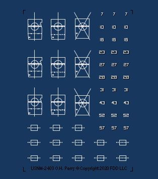 O.H. Perry class FFG 1-2400 clear | flightdeckdecals2400