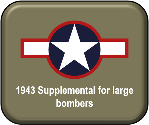 1-300 Large Bomber 1943 "Ploesti Raids" Supplement | flightdeckdecals2400