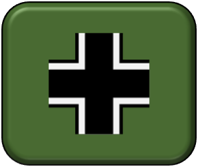 1/300 German Balkan Cross Black, Narrow White Band with Black Edges ...