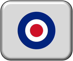 1-300 RAF Type D Modern Roundel decals | flightdeckdecals2400