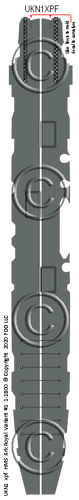 HMS Ark Royal Variant #1 1-1800 scale | flightdeckdecals2400