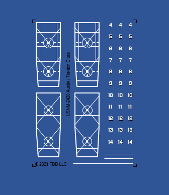 USNM-2420: Austin / Trenton Class LPD | flightdeckdecals2400