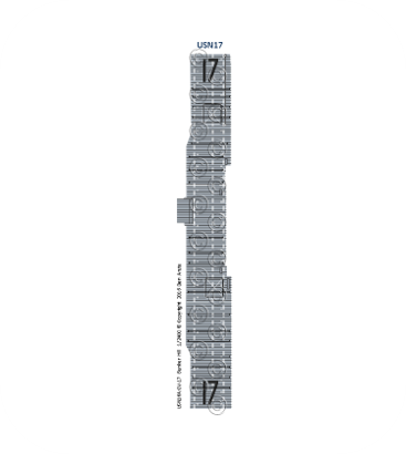 USN17a: CV-17 Bunker Hill faded MS blue | flightdeckdecals2400