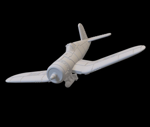 Vought F4U 1A Corsair with bomb - multiple scales available ...