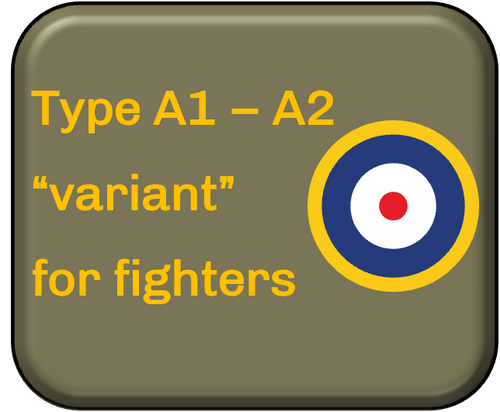 1-200 RAF Type A1 - A2 "variant" fuselage roundels | flightdeckdecals2400