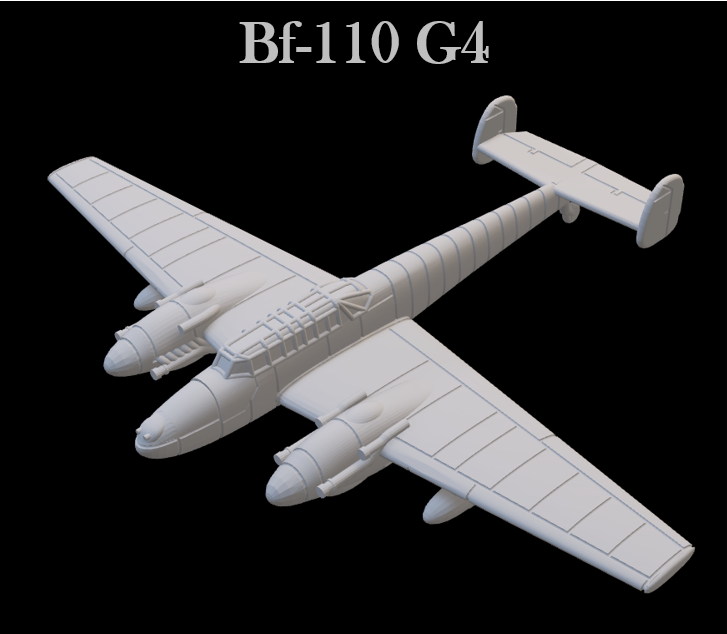 Messerschmitt Bf-110 G4 | flightdeckdecals2400