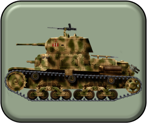 6mm Italian WWII tank markings | flightdeckdecals2400