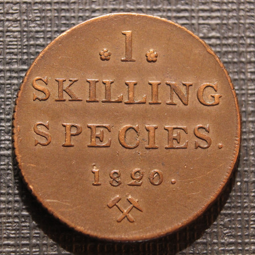 1 skilling 1820 | numis-as