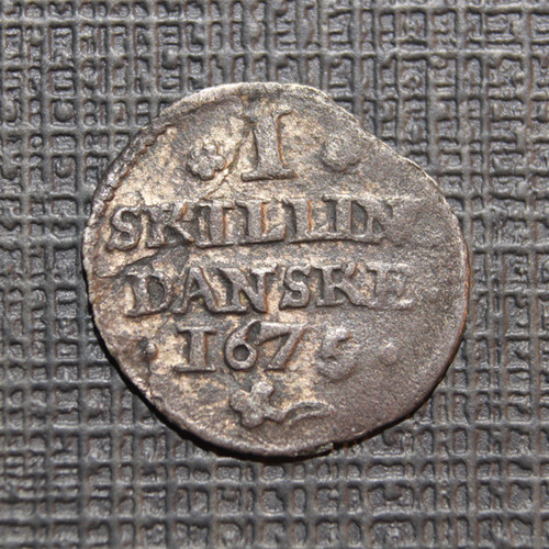 1 skilling 1675 | numis-as