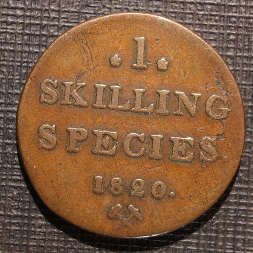1 skilling 1820 | numis-as