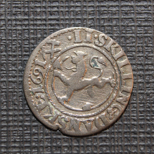 2 skilling 1691 | numis-as
