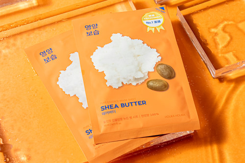 Holika Holika - Pure Essence Shea Butter Mask Sheet (23ml x 10 Sheets ...