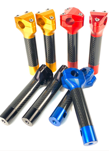 MJK Performance CARBON LINE STRAIGHT UP RISERS | M.I.A.