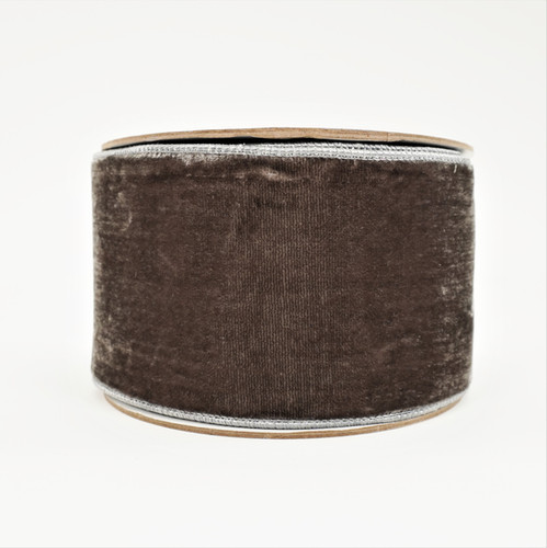 RIBBON ELEGANT VELVET GRAY | Craftex