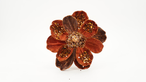 CLIP MAGNOLIA WITH RUST | Craftex