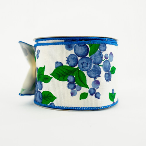 RIBBON BLUEBERRIES IVORY (2 SIZES) | Craftex