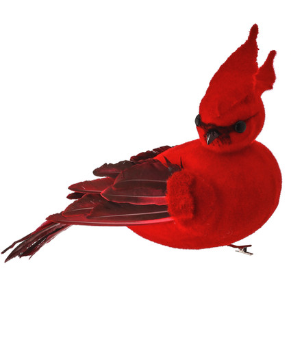 CARDINAL 13IN VELVET FEATHER | Craftex