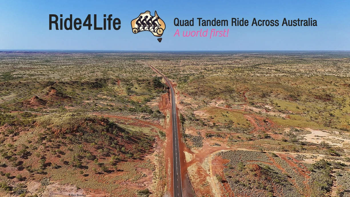 Ride4Life: Quad Tandem Ride Across Australia | ride4rescue