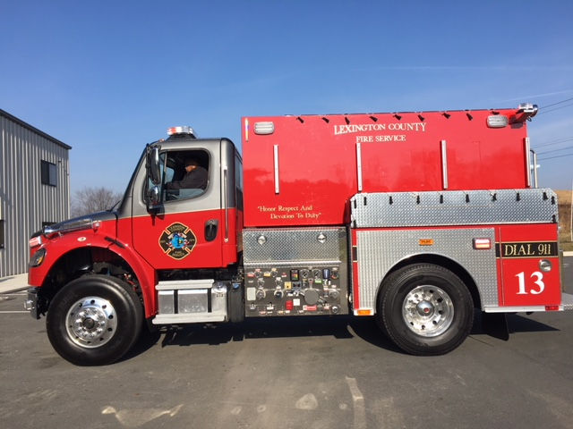Lexington County Fire Service puts new style water-tankers in service