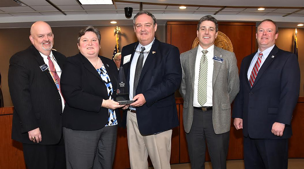 SCDOT Accepts “Build with the Best Award”