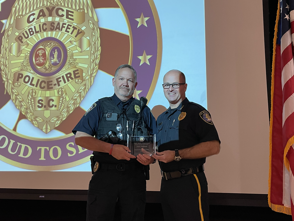 Cayce Police & Fire Departments recognizes their 2021 Officers of The ...