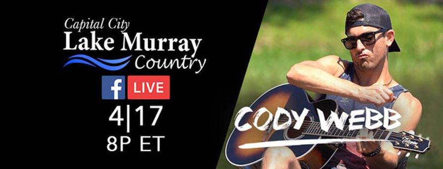 Lake Murray Ambassador and country music sensation, Cody Webb, giving ...