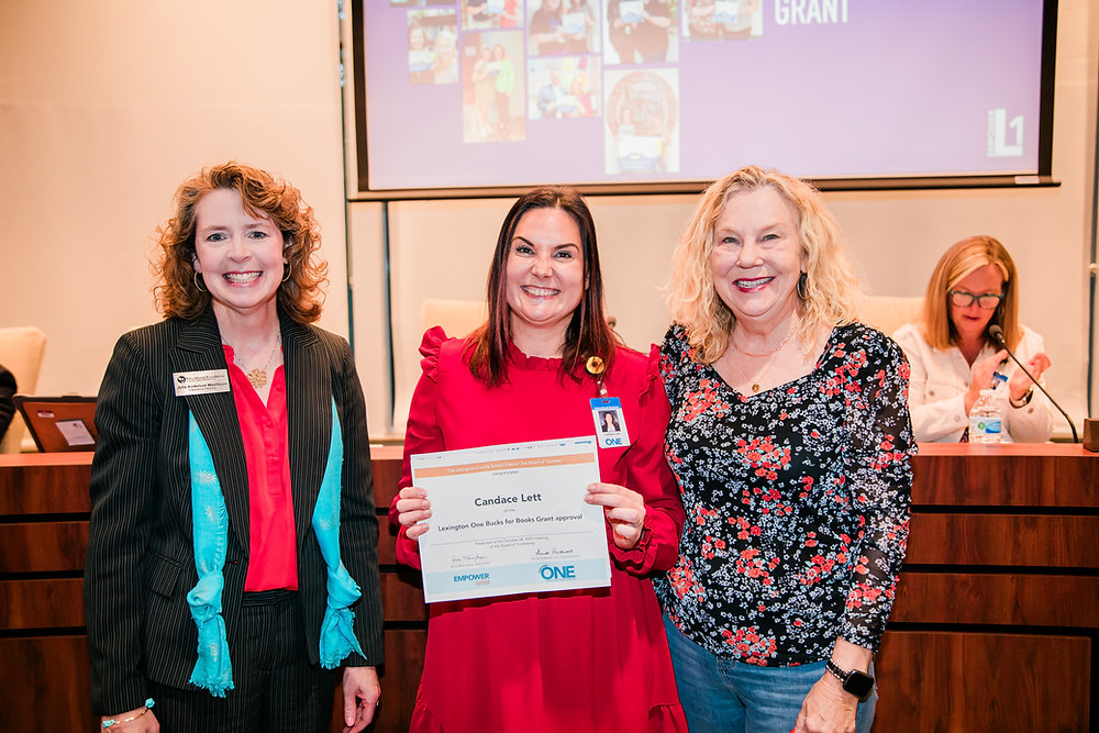 Lexington One Educational Foundation Awards $25,000 Bucks for Books ...