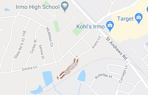 Room and content fire damages Irmo home