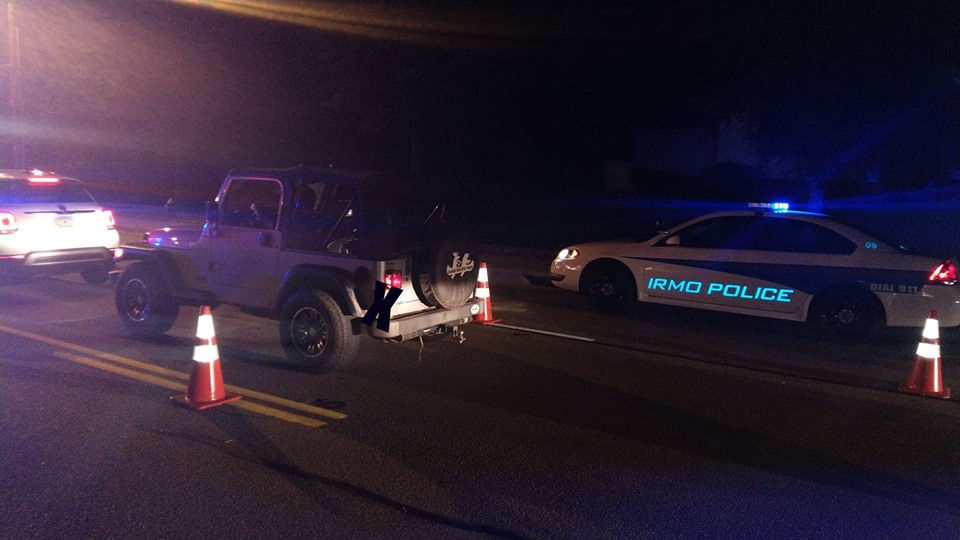 Irmo public safety checkpoint October 23, 2018