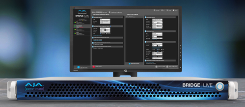 AJA BRIDGE LIVE | GETOP