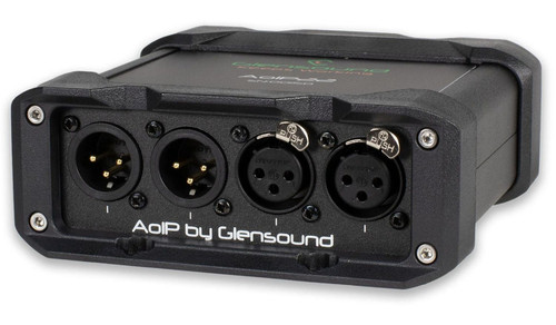 英國 Glensound AoIP22 MKII – 現場用的雙通道、雙向網路音訊介面 | GETOP